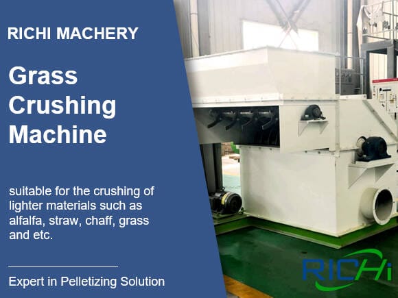 Grass Crushing Machine Manufacturer | Alfalfa Straw Hay Crusher | RICHI